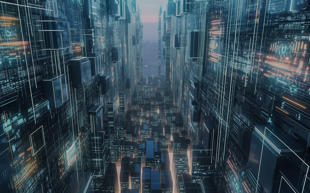 Industrial Future City Wallpaper