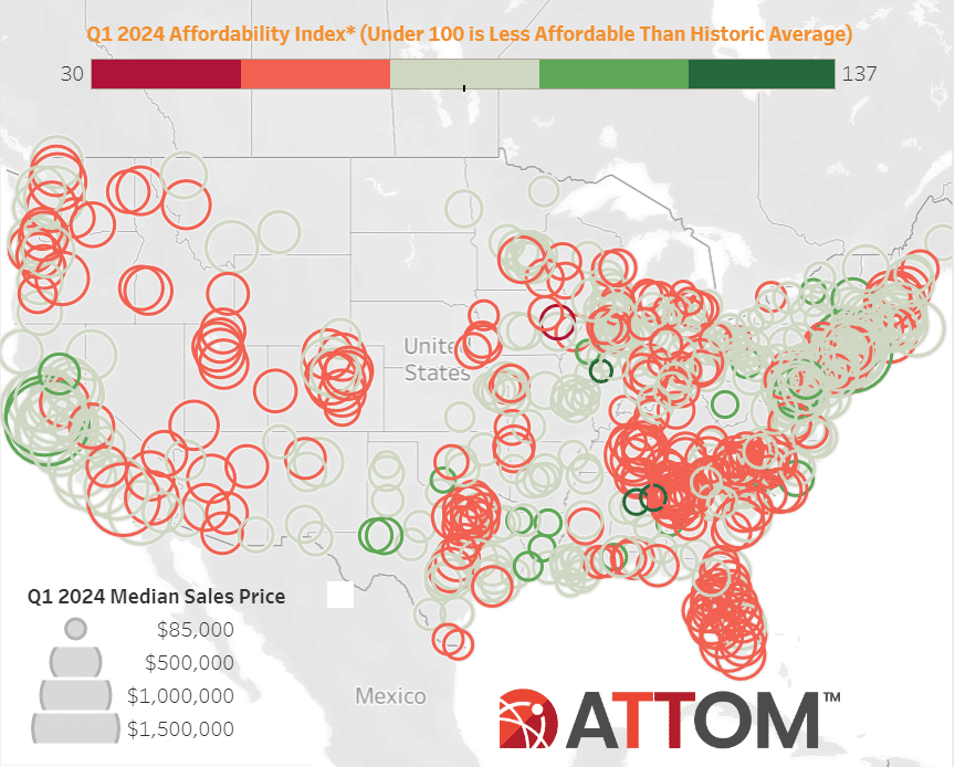 Home Affordability Improves Slightly Across U.S. During First Quarter ...