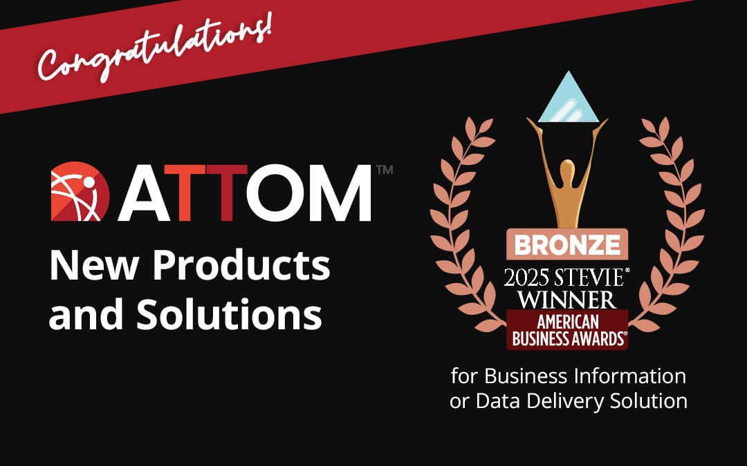 ATTOM Wins Bronze Stevie® Award for Innovation in Data Delivery