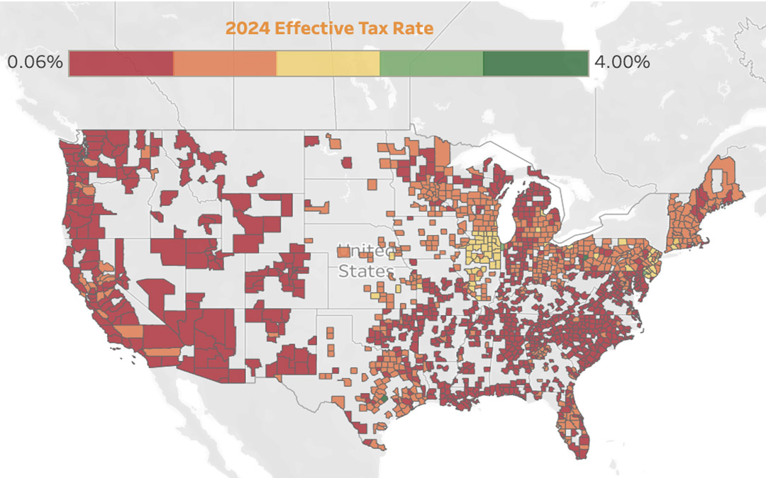 Property Taxes Rise in 2024 as Home Values Rebound — But Tax Rates Dip